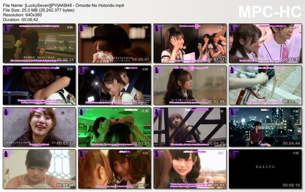 [PV] AKB48 (Atsumina) - Omoide no Hotondo [Sub Indo]